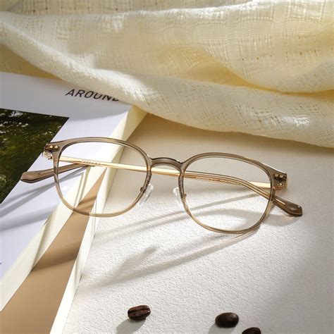 Mira Brown Frame Prescription Glasses With Oval Shape Zeelool