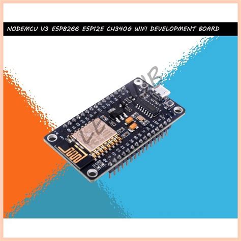 ⭐ ๑ Nodemcu Node Mcu V3 Esp8266 Esp12e Ch340g Wifi Development Board