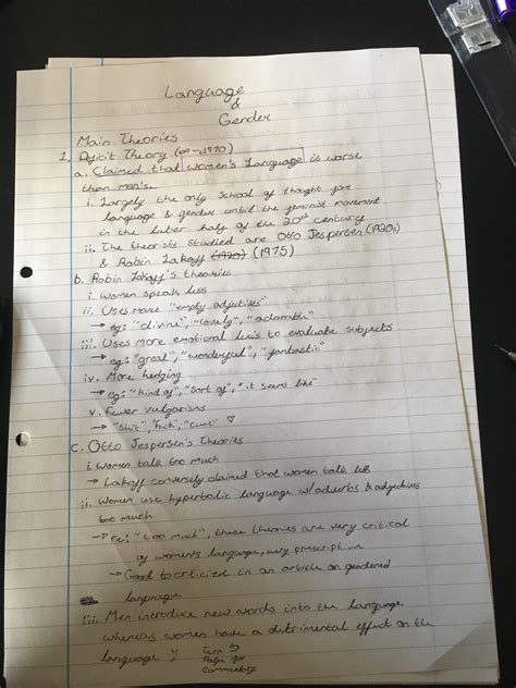 rewriting english language notes… what do y all think of my handwriting