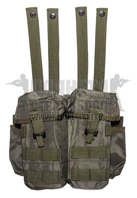Подсумок магазина АК 4шт. 2 РСП ССО molle олива купить в «Планете ...