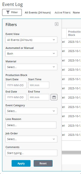 Filtering The Expanded Event Log
