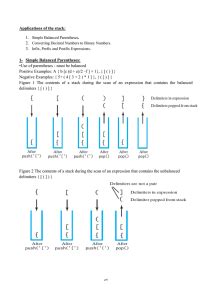 REVERSE POLISH NOTATION