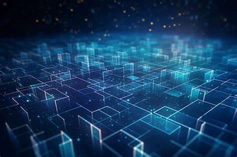 technology digital data abstract background data analysis and access to