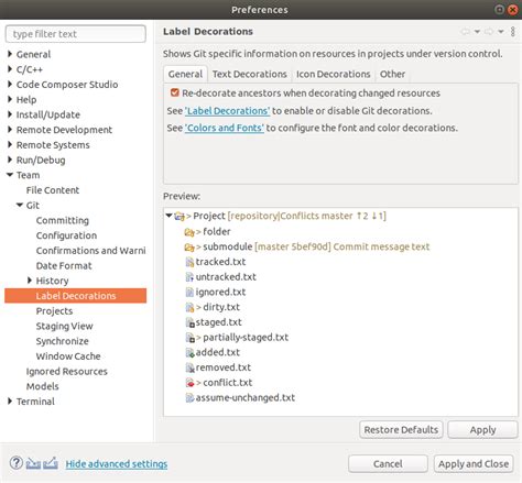 ccs cc2652p what does the arrow before source file in project explorer