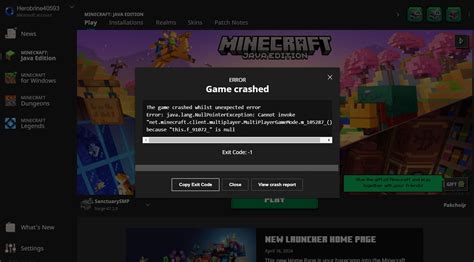 My friend’s Minecraft keeps crashing every time he joins our server ...