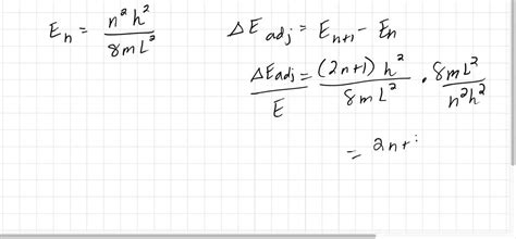 Solved Let Δeadj Be The Energy Difference Between Two Adjacent Energy
