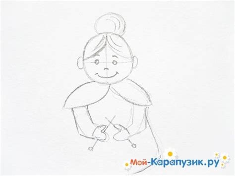 Как нарисовать красивый рисунок для бабушки