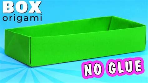 Коробка для игрушек оригами Как сделать коробку из бумаги без клея Смотреть онлайн в поиске