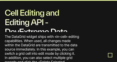 Cell Editing And Editing Api Devextreme Data Grid Codesandbox