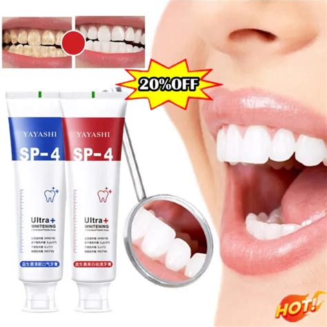 Sp 4 Probiotic Brightening Toothpaste Whitening Fresh Breath Stain Removal Hot £5 17 Picclick Uk