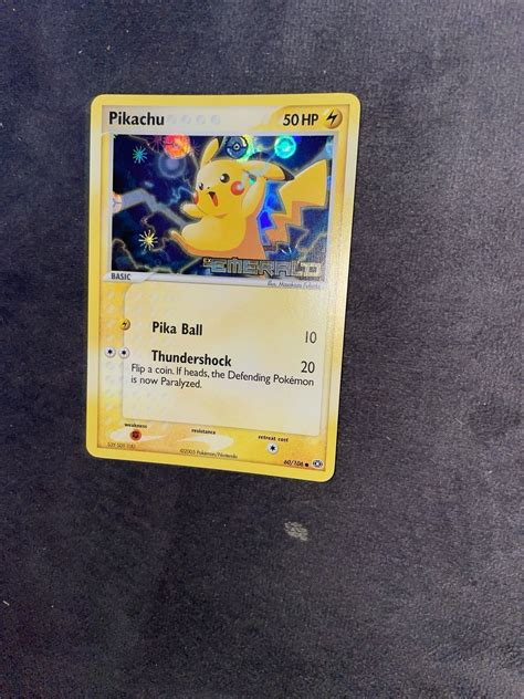Se Produkter Som Liknar Pikachu Emerald På Tradera 650743386
