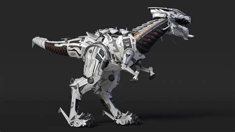 Robotic T Rex Walking Pose 3d Turbosquid 2235933