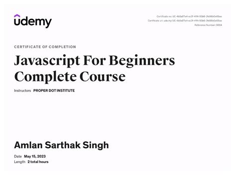 Amlan Sarthak Singh On Linkedin Javascript Udemy