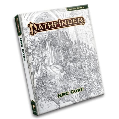 Pathfinder Rpg Npc Core Hardcover Sketch Recess Games Llc