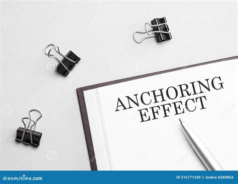Anchoring Effect Concept Stock Photos Free Royalty Free Stock Photos From Dreamstime