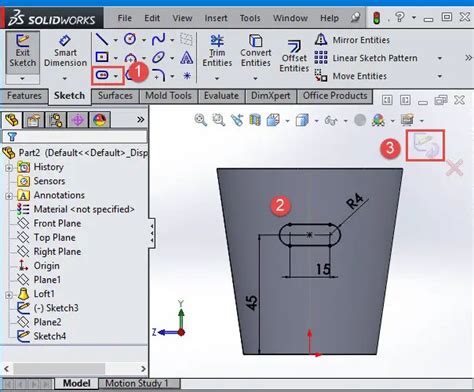 solidworks tutorial sweep tutorial45