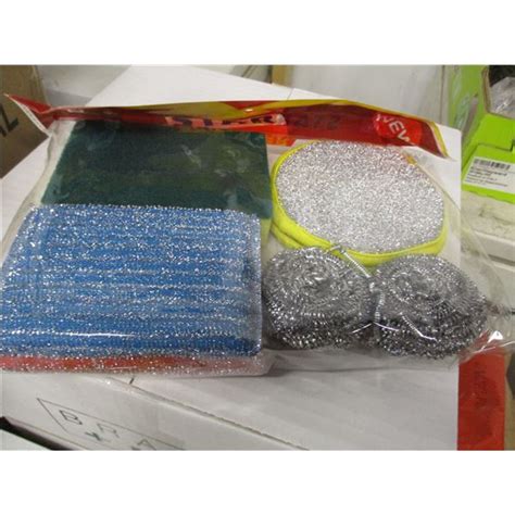 New 10 Assorted Sponges Per Package