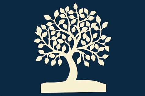 Premium Vector Tree Laser Cut Vector Cut File