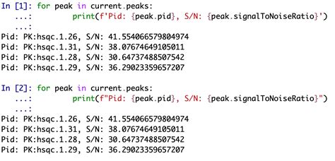 Calculating Signal To Noise Of Peaks Analysis Version 3 Ccpn Forum