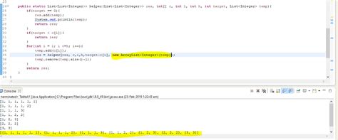 Java Arraylist Is Not Getting Updated In Recursion Correctly Stack Overflow