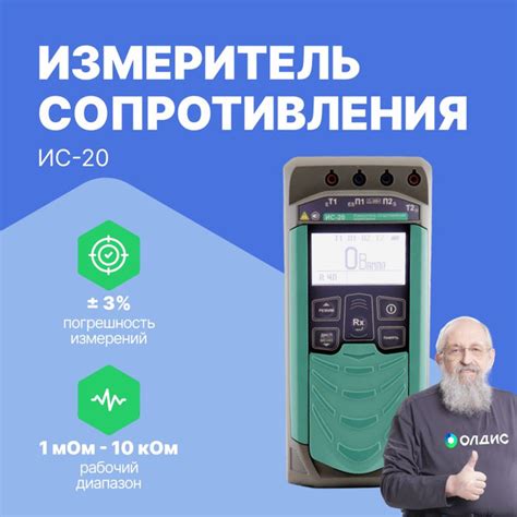Измеритель сопротивления заземления ИС-20 с поверкой купить по выгодной ...