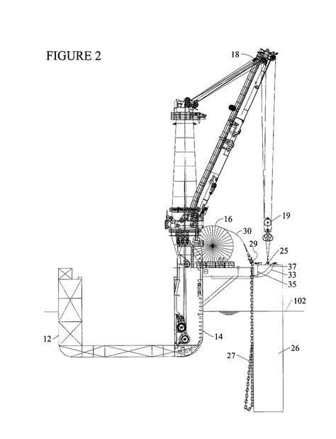 Patent US System For Deploying A Deepwater Mooring Spread Google Patents