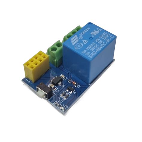 Esp8266 5v Wifi Smart Relay Module With Esp 01s Zaitronics