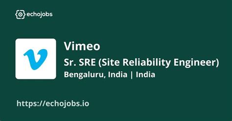 Hiring Senior Site Reliability Engineer India Bengaluru India