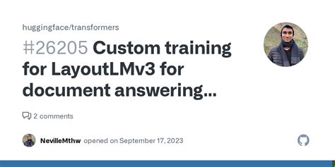 custom training for layoutlmv3 for document answering task · issue