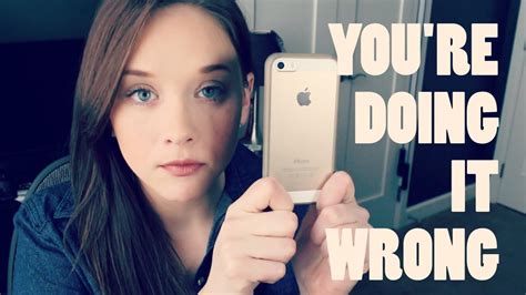 How To Record Videos With Your IPhone CORRECTLY YouTube