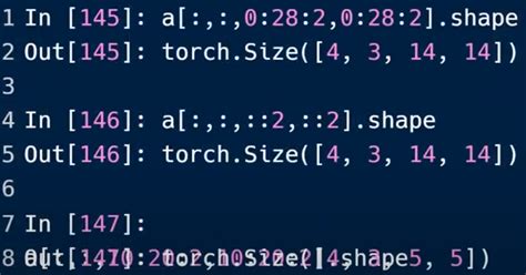 Python选取tensor某一维pytorch的tensor操作1 Csdn博客