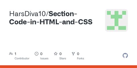 Github Harsdiva10 Section Code In Html And Css