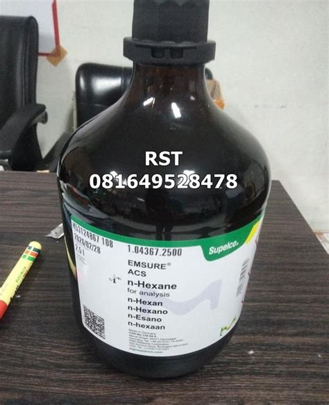 N Hexane For Analysis Balikpapan Heksagonal