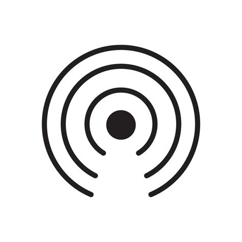 Signal Icon Vector 24150106 Vector Art At Vecteezy