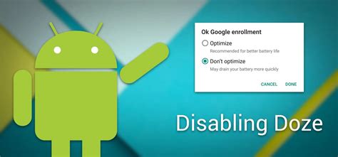 Android Basics How To Disable Doze App Standby For Individual Apps