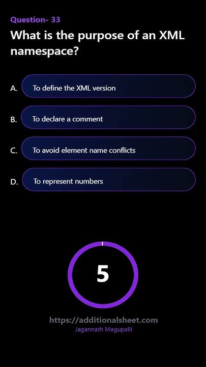 What Is The Purpose Of An Xml Namespace Xml Youtube