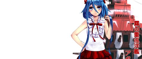 Скачать обои Girl Blouse Long Hair Anime Blue Eyes Beautiful