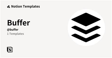 Buffer Template Creator Notion Marketplace