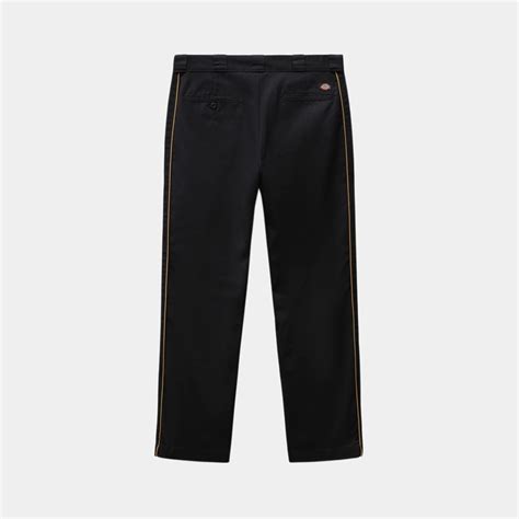 Dickies Bettles Trousers Mens Men Blk1 Black Flannels