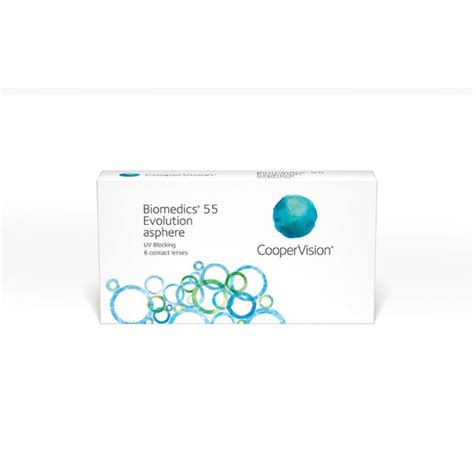 Biomedics 55 Evolution Monats-Kontaktlinsen - Optilens.de