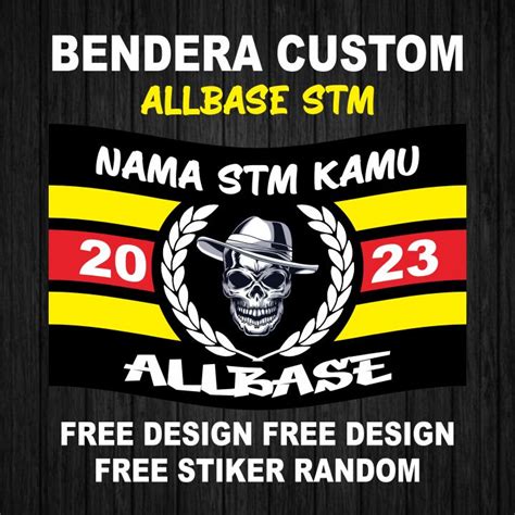 Bendera Custom Design Bendera STM Lazada Indonesia