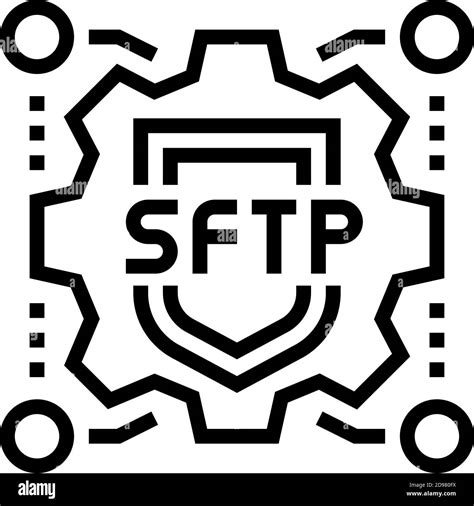 Sftp Background Stock Vector Images Alamy