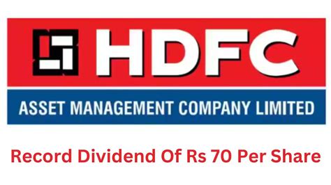 HDFC AMC Declares Massive Interim Dividend Of Rs Per Share Check Record Date Times Now