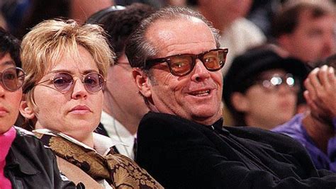 Jack Nicholson And Girlfriend Sharon Stone Jack Nicholson Nicholson