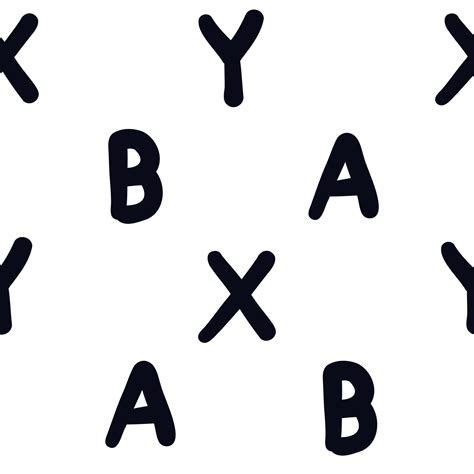 Seamless Pattern Of Game Controllers Vector Illustration In Hand Drawn Outline Flat Style On