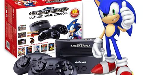 Sega Updates Mini Mega Drive Retro Console With 80 Built In Games
