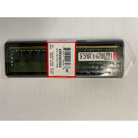 Kingston 金士頓 8gb Ddr4 3200 Ram 記憶體 桌上型 Kvr32n22s8 8 全新未拆 蝦皮購物