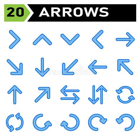 arrows icon set include arrow arrows right direction arrow right