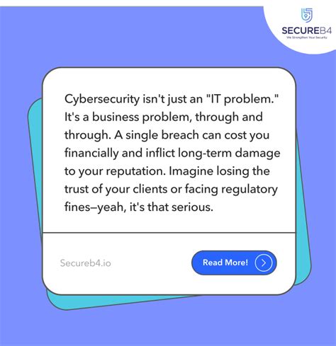 Cybersecurity Isnt Just An It Problem Secureb4