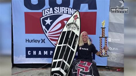 Local Adaptive Surfer Makes Team USA